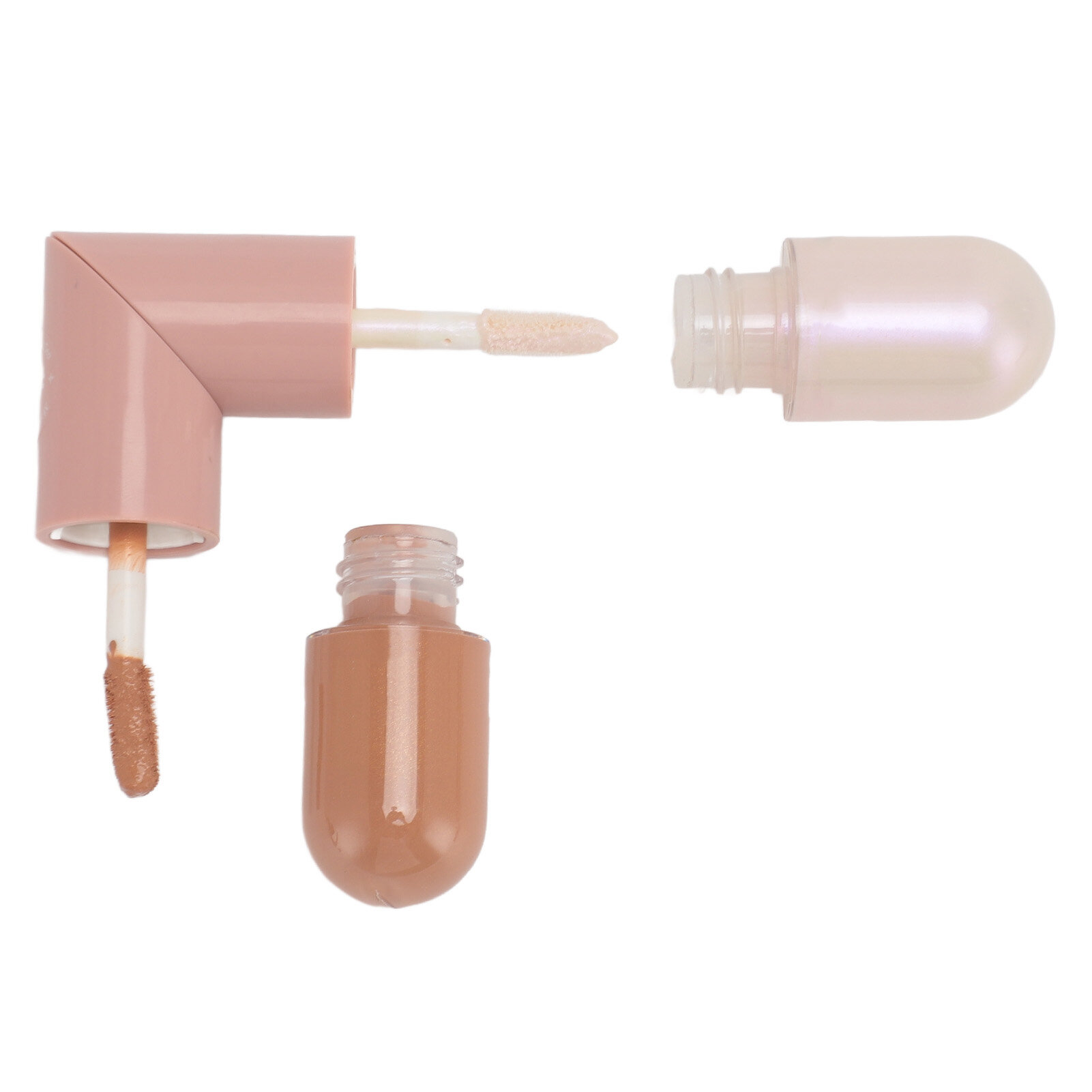 Двухсторонний жидкий хайлайтер складной двухцветный макияжный хайлайтер для контура лица и тела 01