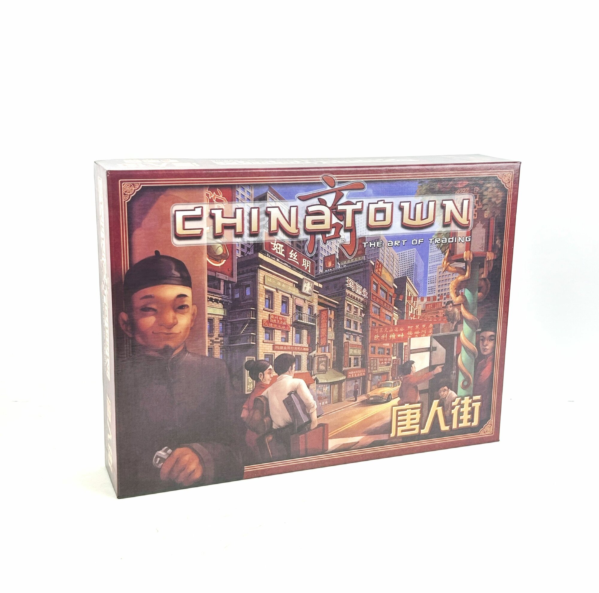 Настольная игра: Chinatown Переговоры и Торг в Реальном Времени (3-5 игроков, 60 мин, Семейная Вечеринка)