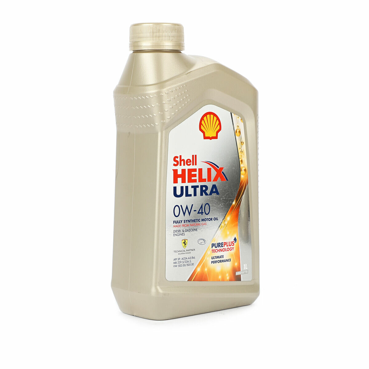 Масло Моторное Shell Helix Ultra 0W-40 1Л.(Shell 550055859)