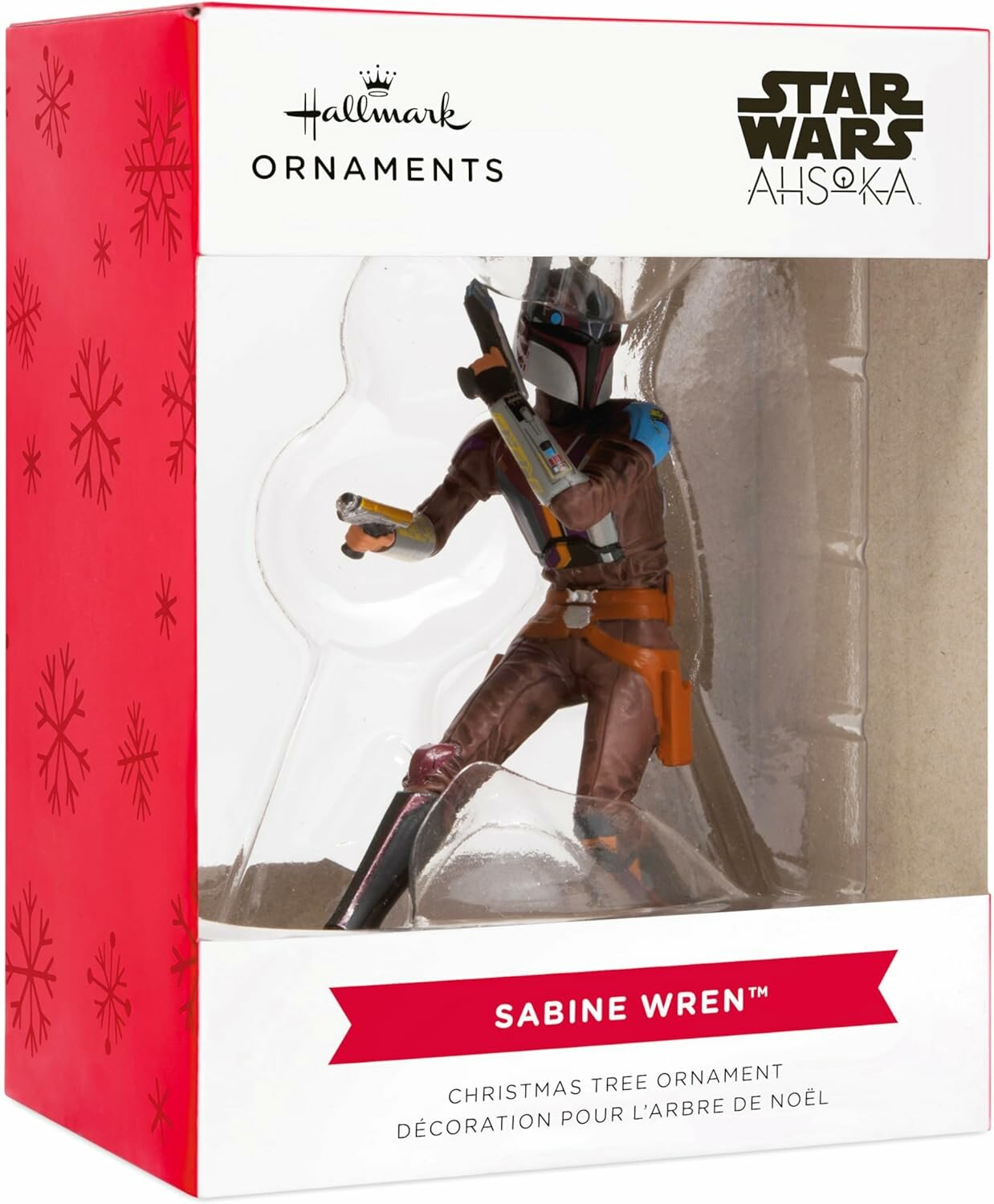 Елочная игрушка Hallmark Star Wars: Ahsoka Sabine Wren Christmas Ornament