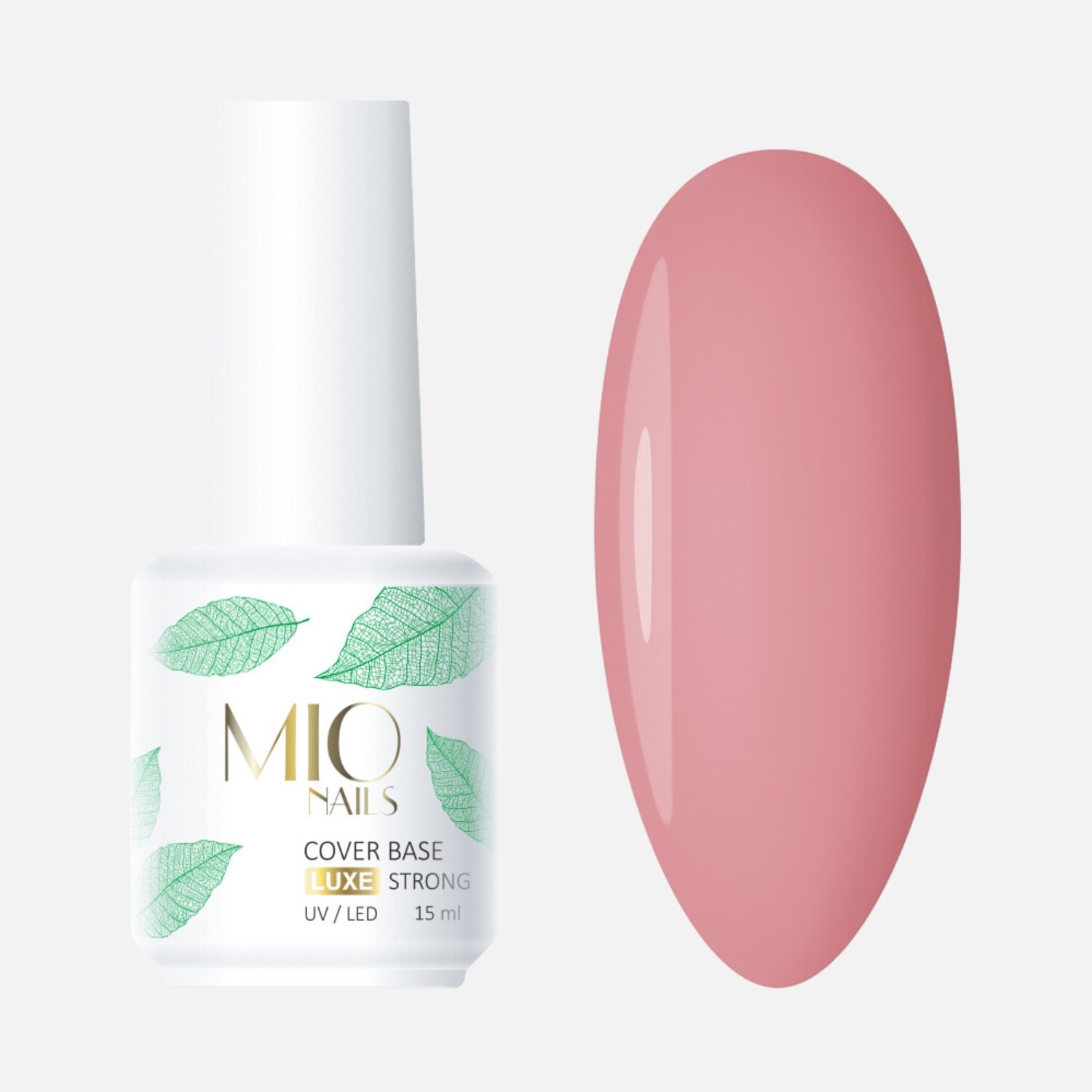 Камуфлирующая база для гель-лака MIO Nails Base Cover Strong Luxe №03 15 мл