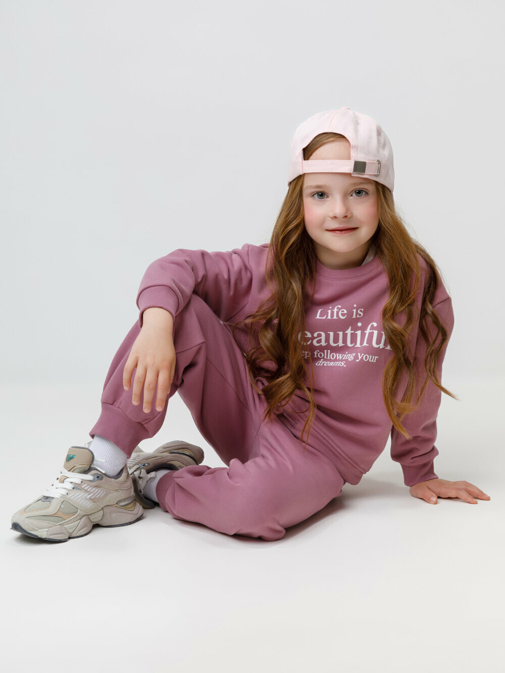 Брюки спортивные КР 400850/темная орхидея к591