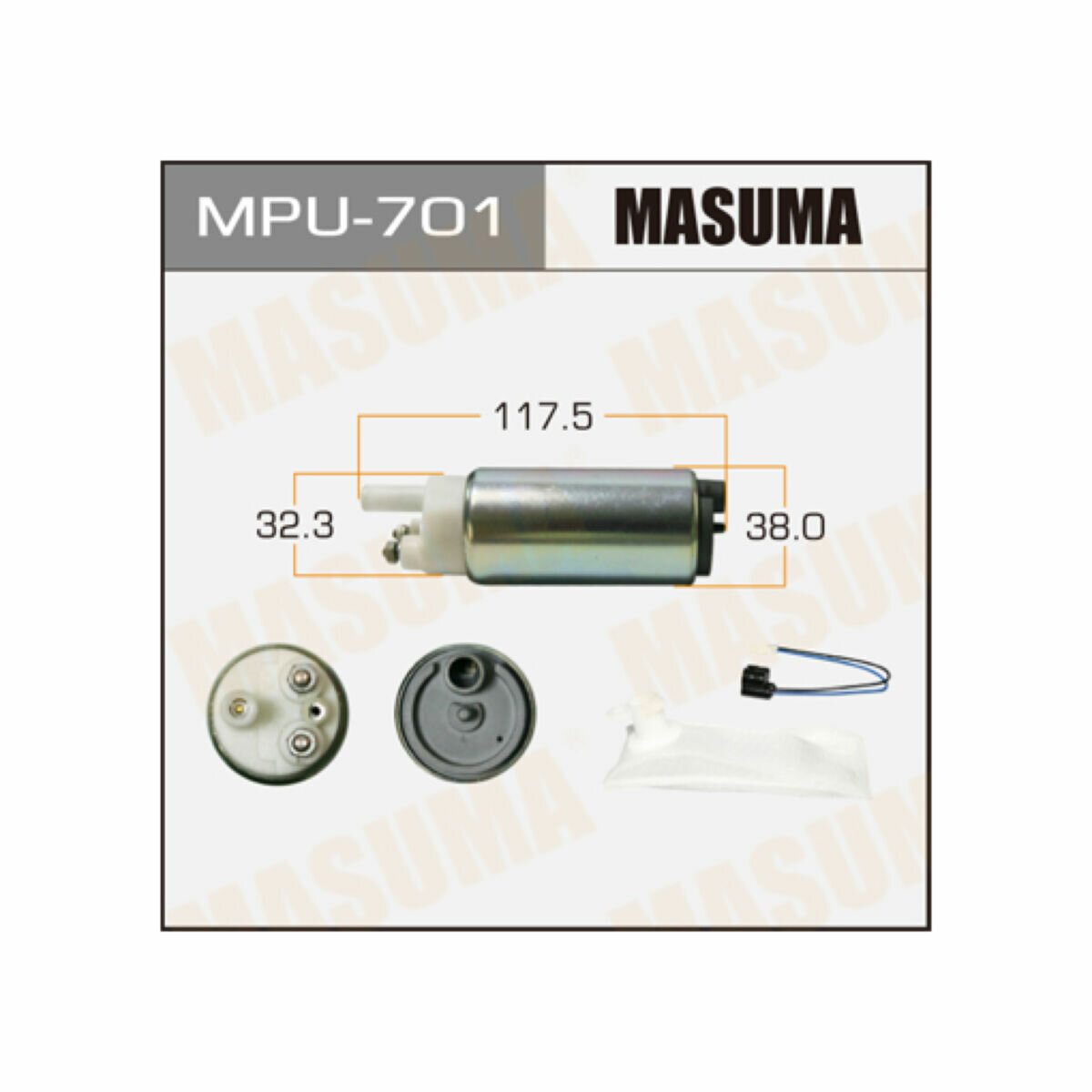 Насос Топливный Hyundai Equus 09-16, Grandeur (Iv) 05-10, Ix55 07-13(Masuma Mpu-701)