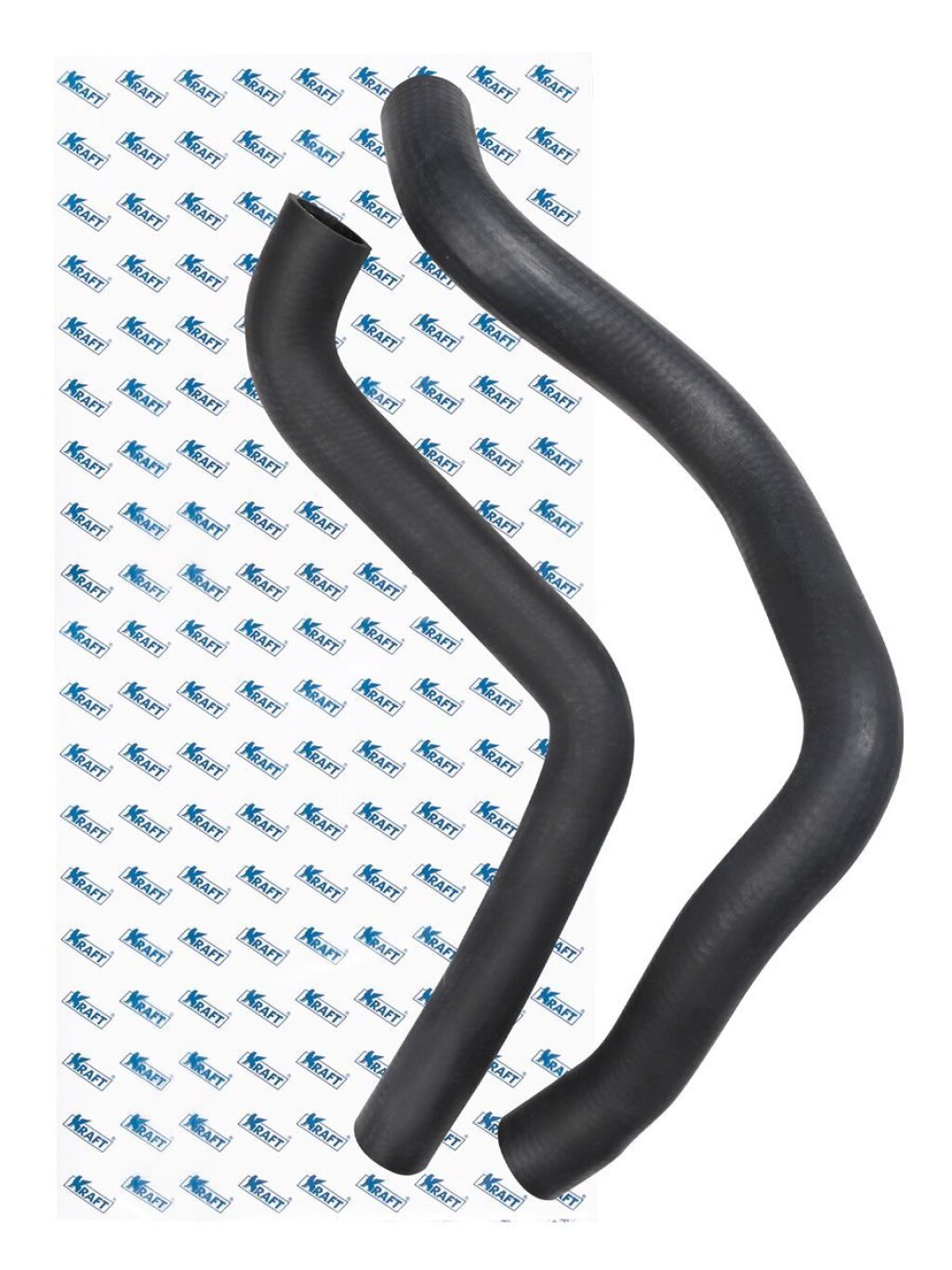 Патрубок системы охлаждения для а/м ВАЗ 1118 (2 шт.) 8 кл. "KRAFT"