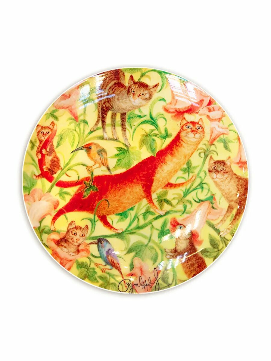 Тарелка декоративная. Автор Владимир Румянцев