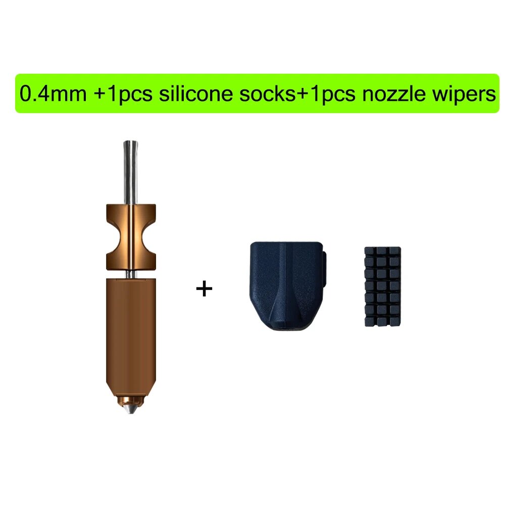 Насадки для 3D-принтера FlashForge AD5X JUUPINE 0,25 0,4 0,6 0,8 1PCS, 04-J-S