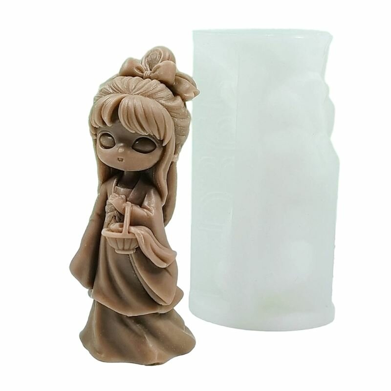 Форма для свечи антикварной куклы-365