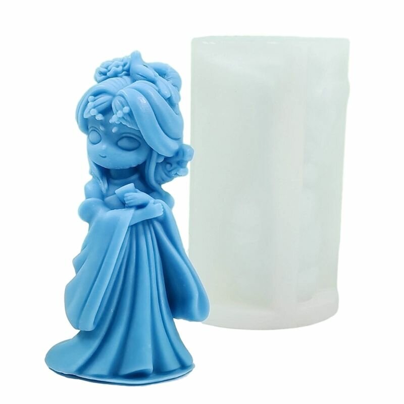 Форма для свечи антикварной куклы-367