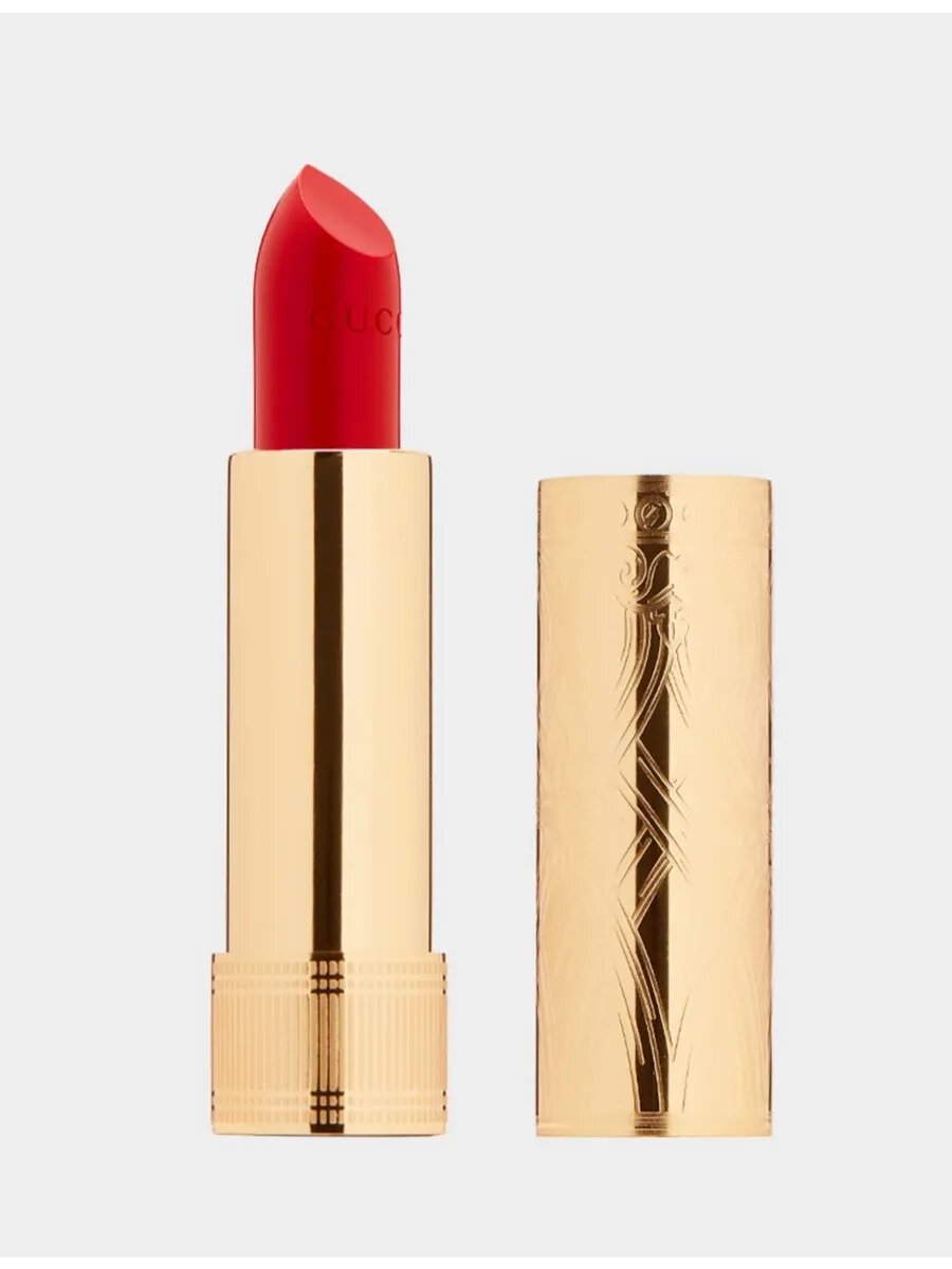 Губная помада GUCCI rouge à lèvres satin lip colour Eadle Scarlet 502