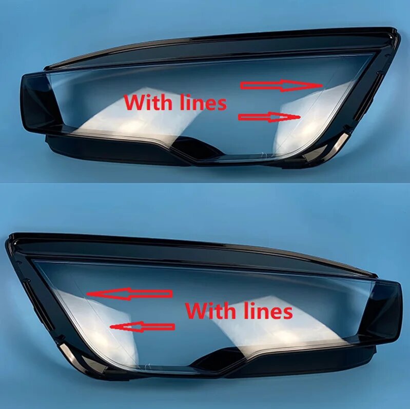 Для Audi A7 S7 RS7 2015 2016 2017 2018 автомобильная фара, крышка объектива, стеклянная лампа, замена оригинального прозрачного абажура Left and Right