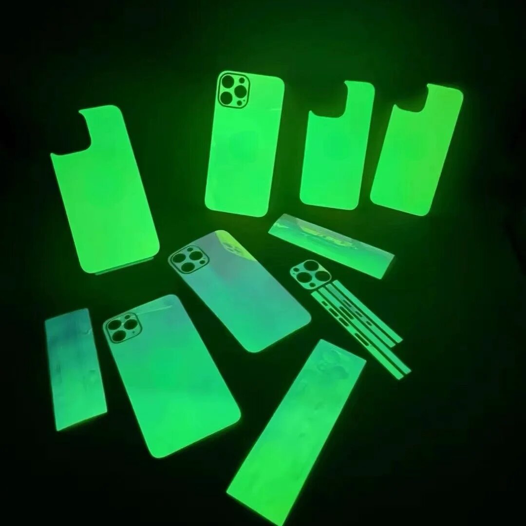 Apple iPhone 16 Pro Max 15 Plus 14 13 12 Защитная Наклейка, Светящаяся В For iPhone 16 ProMax