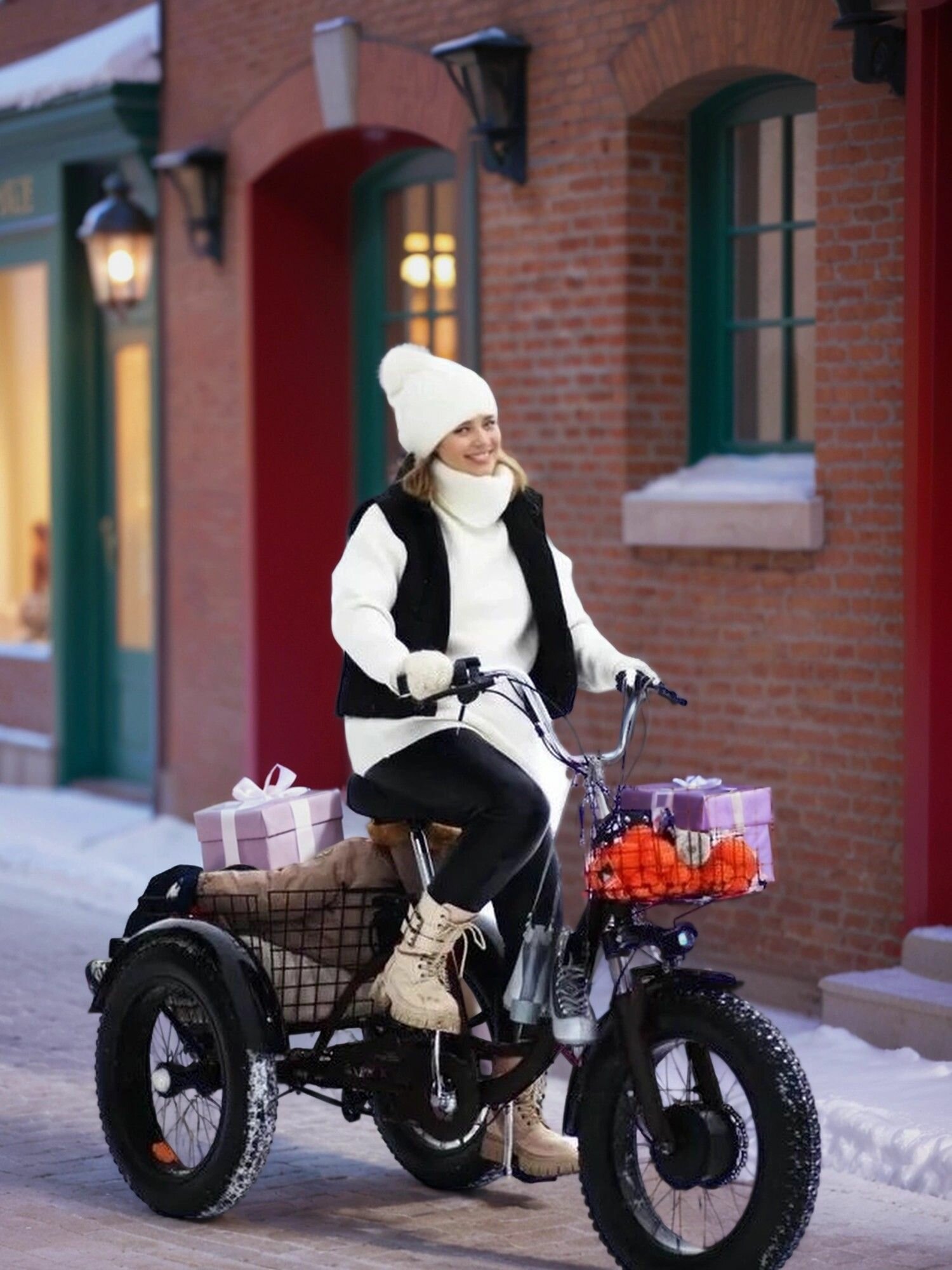 Электровелосипед Syccyba trike 2.0 трайк трехколесный трицикл