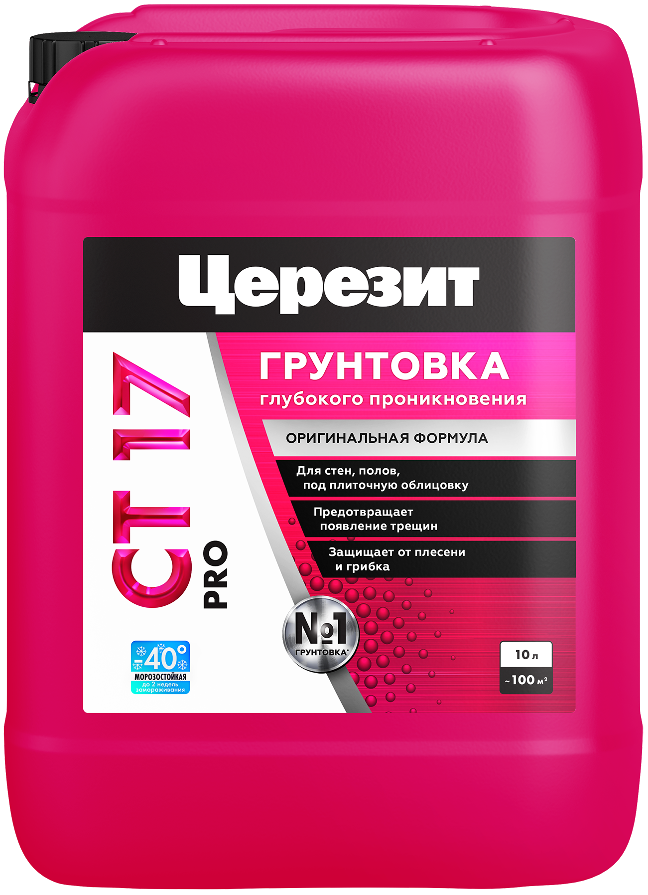Грунтовка глубокого проникновения Церезит CT17 10 л Церезит