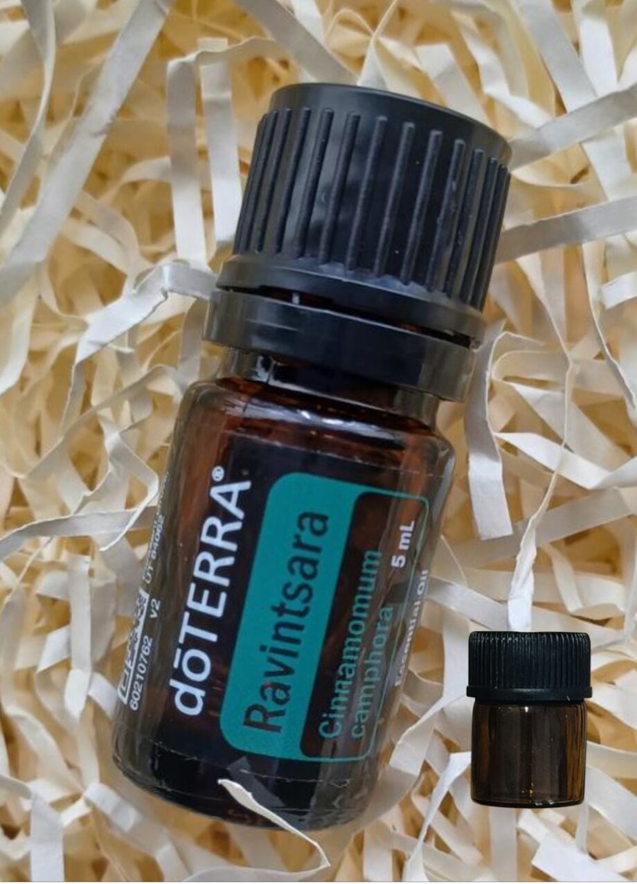 DoTERRA Эфирное масло Равинтсара, Ravintsara, 2 мл, пробник .