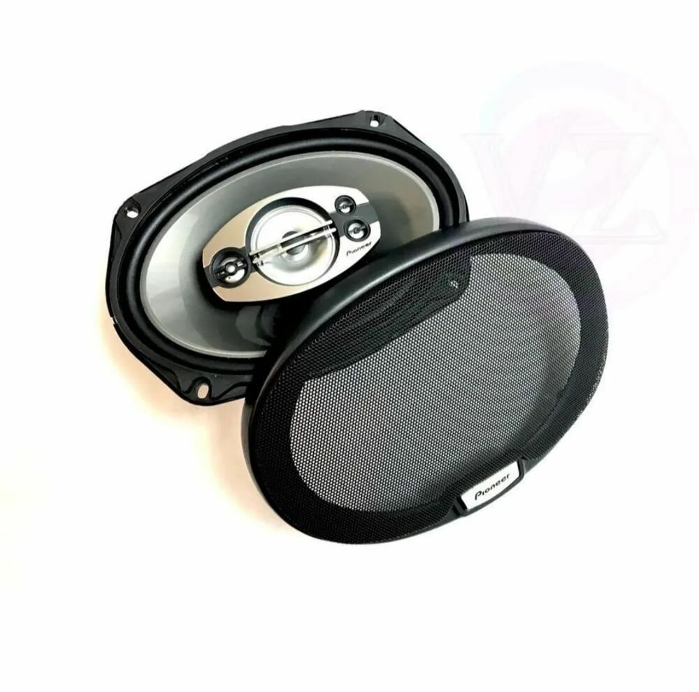 Колонки автомобильные Pioneer TS-A6993, широкополосные, овальные, 16x24 см, 600Вт, черные