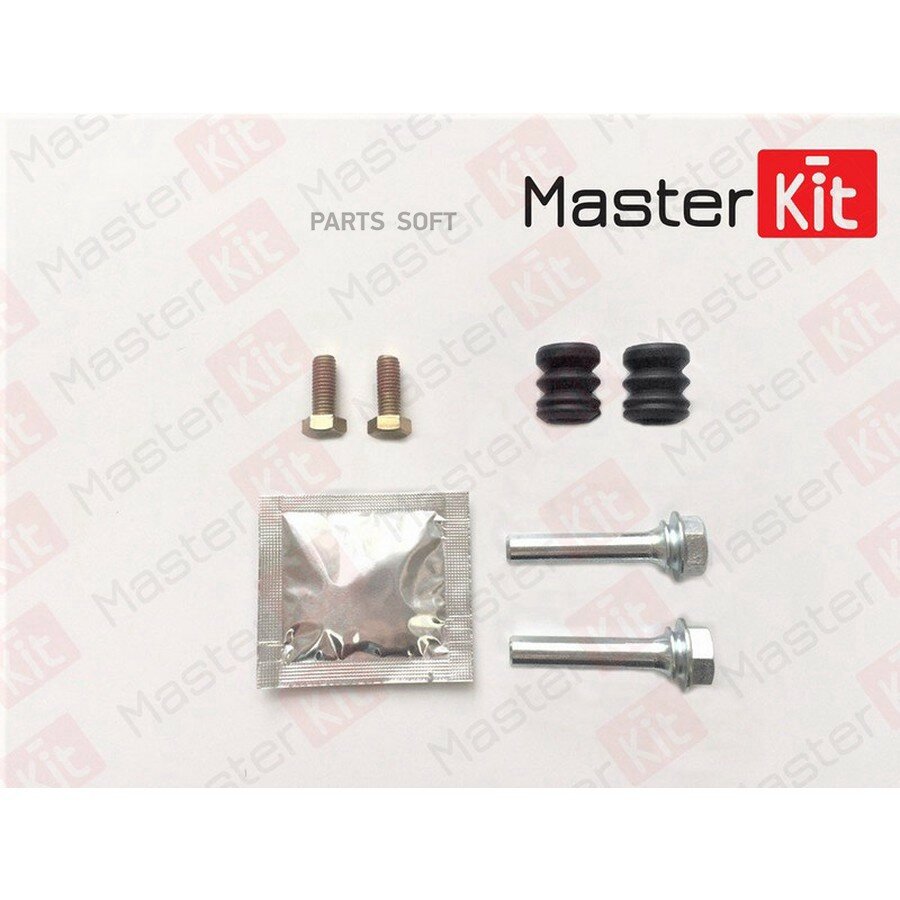 MASTERKIT 77A1130 Комплект направляющих тормозного суппорта переднего (направляющая O 10mm, суппорт TRW/Lucas) RENAULT Logan I 04> / Sandero I 08> / Clio II 98> / Megane I 96-03 / 19 92-95