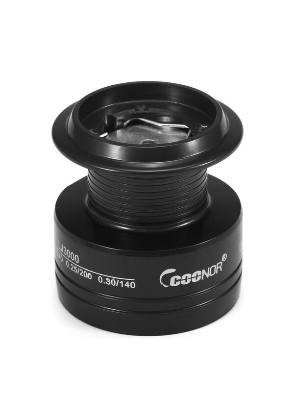 Высокоскоростная рыболовная катушка с двойными тормозами - Lj3000, 9+1 подшипник, металлическая катушка