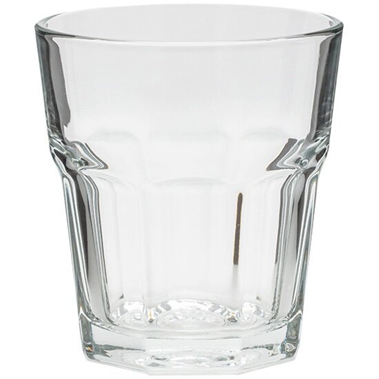 Стакан Anna Lafarg Граненый 9 см, 250 мл, стекло (ANLAF-ARA233)