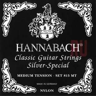 HANNABACH 815MT Silver-Special - Струны для классических гитар