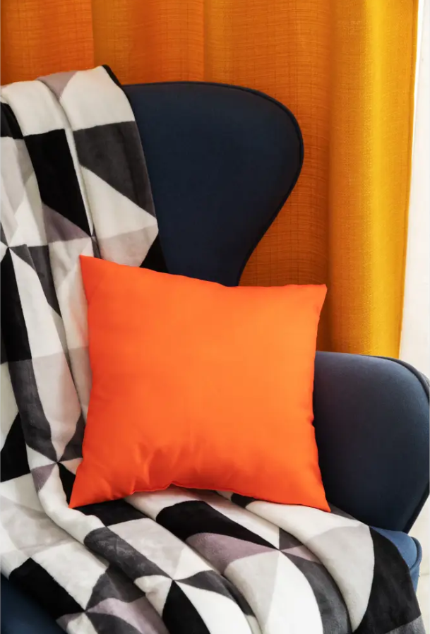 Подушка декоративная 40х40, чехол микрофибра, наполнитель силиконизированное волокно, диванная, интерьерная