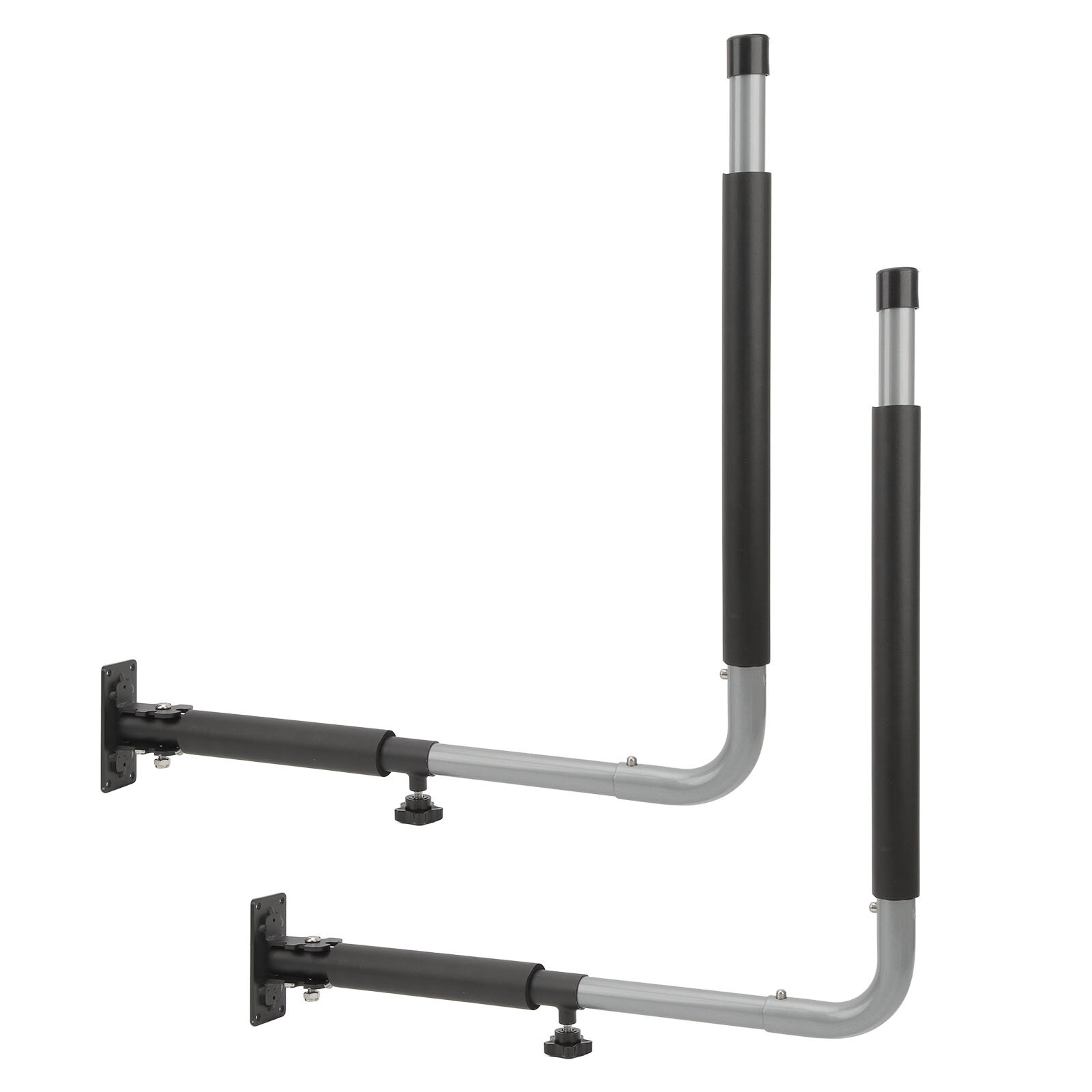 Складной телескопический настенный крепеж для автомобиля, 50кг, для хранения каяков, каноэ и серфбордов