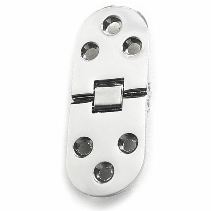 Невидимая петля откидной створки откидного столика-серебристый