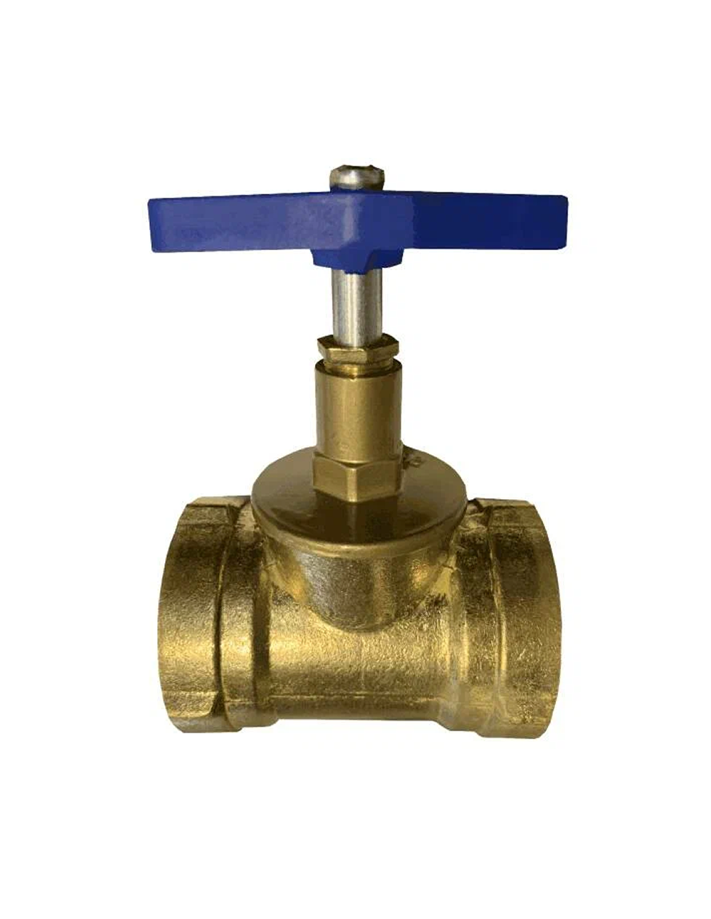 Клапан запорный латунь 15б3р Ду 50 Ру16 ВР прямой ТУ 206-3973235-01-93 Цветлит ZW20023