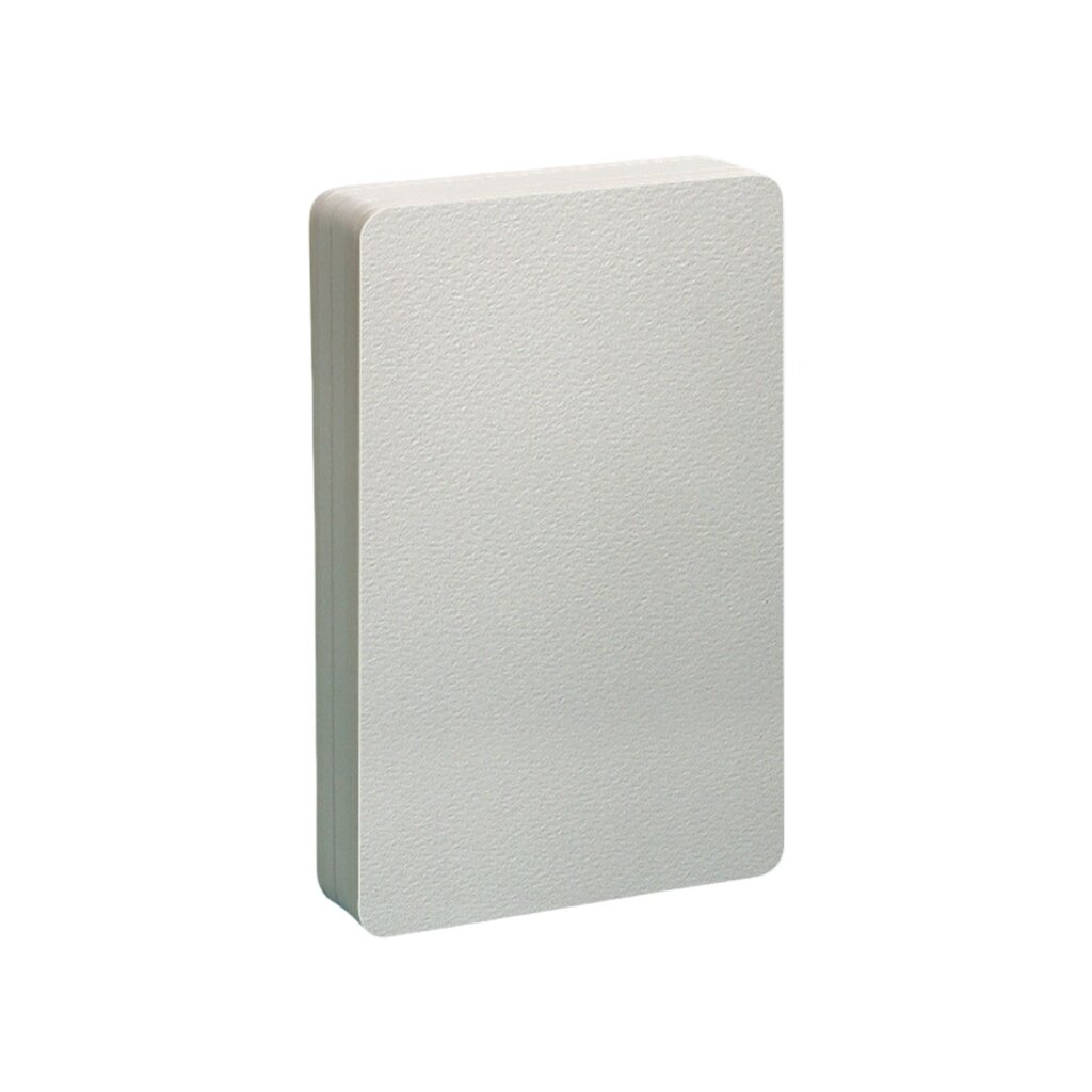 Акварельная бумага из древесной массы 300 ГСМ, 50 Листов Текстурированной Белой бумаги холодного прессования