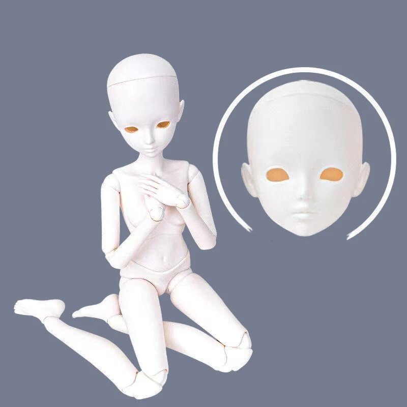 Белая BJD кукла 60 см 1/3 Doll 4