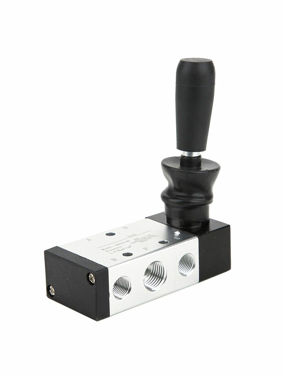 5-портовый 2-позиционный пневматический ручной регулирующий клапан, ручной рычажный клапан, прочная латунная конструкция высокого давления 0-0,8 МПа