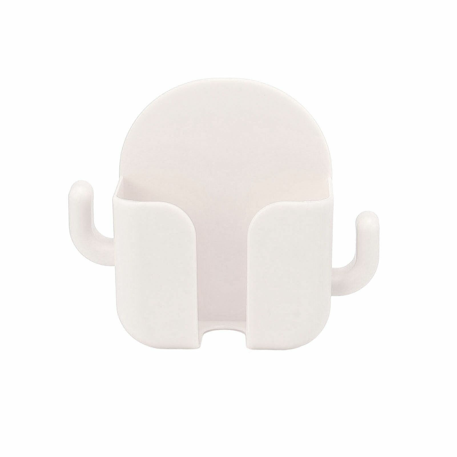 Белый настенный держатель для мобильного телефона, самоклеящаяся зарядная станция для телефона для домашнего офиса, спальни, регулируемое угловое крепление для стола или стены