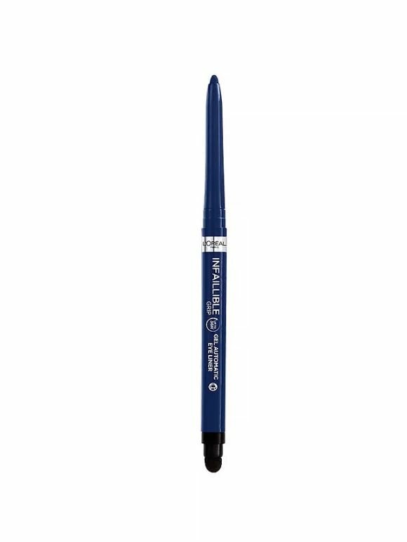 LOREAL PARIS Автоматический гелевый карандаш Infaillible Gel Automatic Eye Liner, Темно-синий, 13,5 г