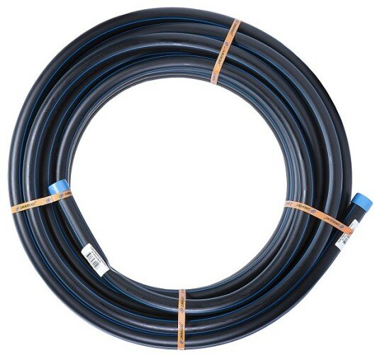 Труба ПНД ДЖИЛЕКС 25 х 2,0 мм PN 12,5 (бух.200 м.) 9501 ГОСТ 18599-2001 9501