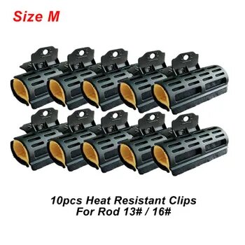 10 шт./компл, 24 В, цифровые бигуди с одним отверстием, электрические бигуди с подогревом и резинками для укладки, горячие щипцы для завивки волос, стержни 1687