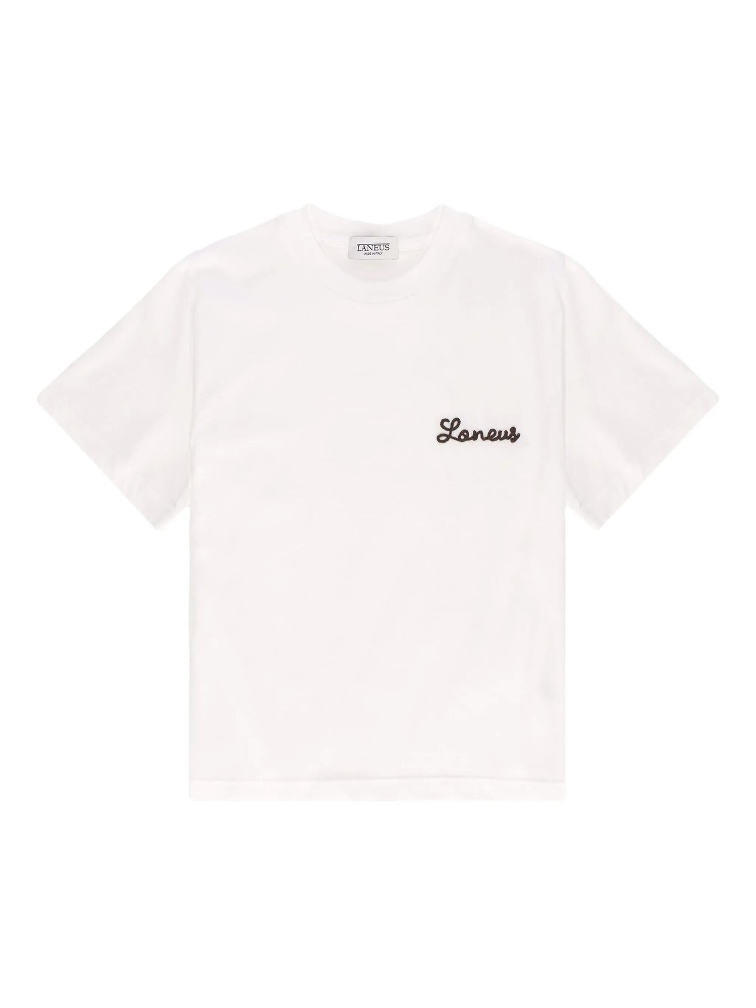 Футболка Logo-embroidery jersey T-shirt