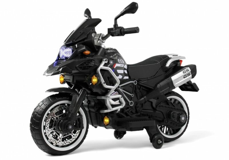 Другие электромобили Rivertoys Детский электромотоцикл М009БХ серый