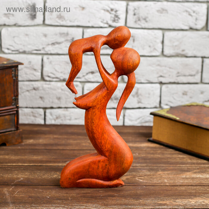 Сувенир дерево "Счастье в руках" 30х15х5 см