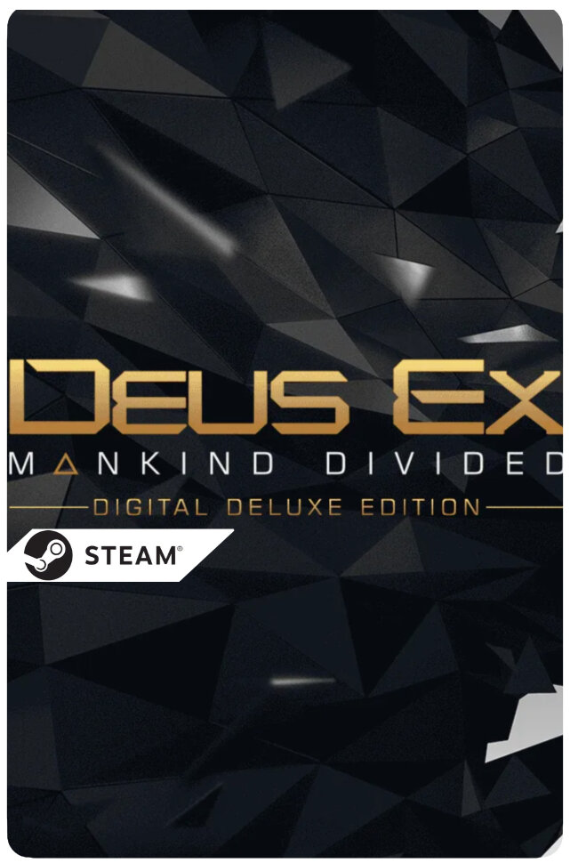 Игра Deus Ex: Mankind Divided - Digital Deluxe Edition для PC(ПК), Steam, цифровой ключ