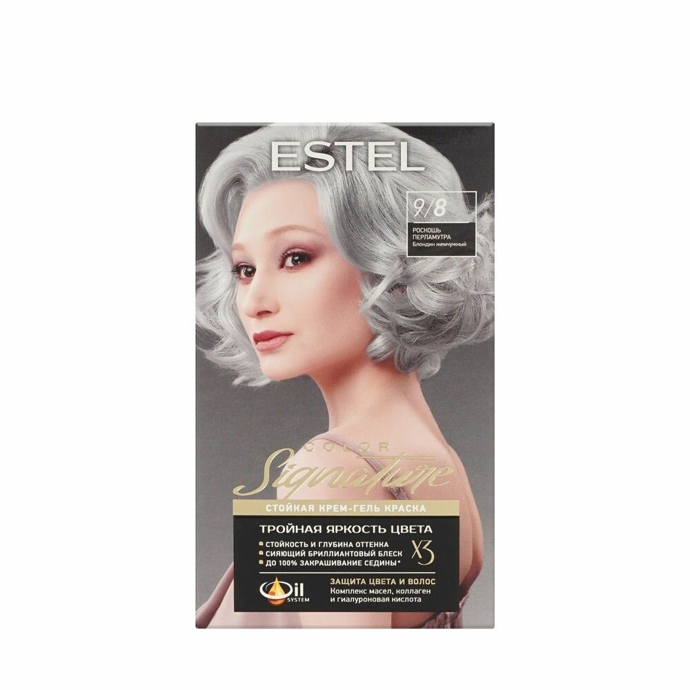 Estel Color Signature краска для волос тон 9/8 Роскошь перламутра