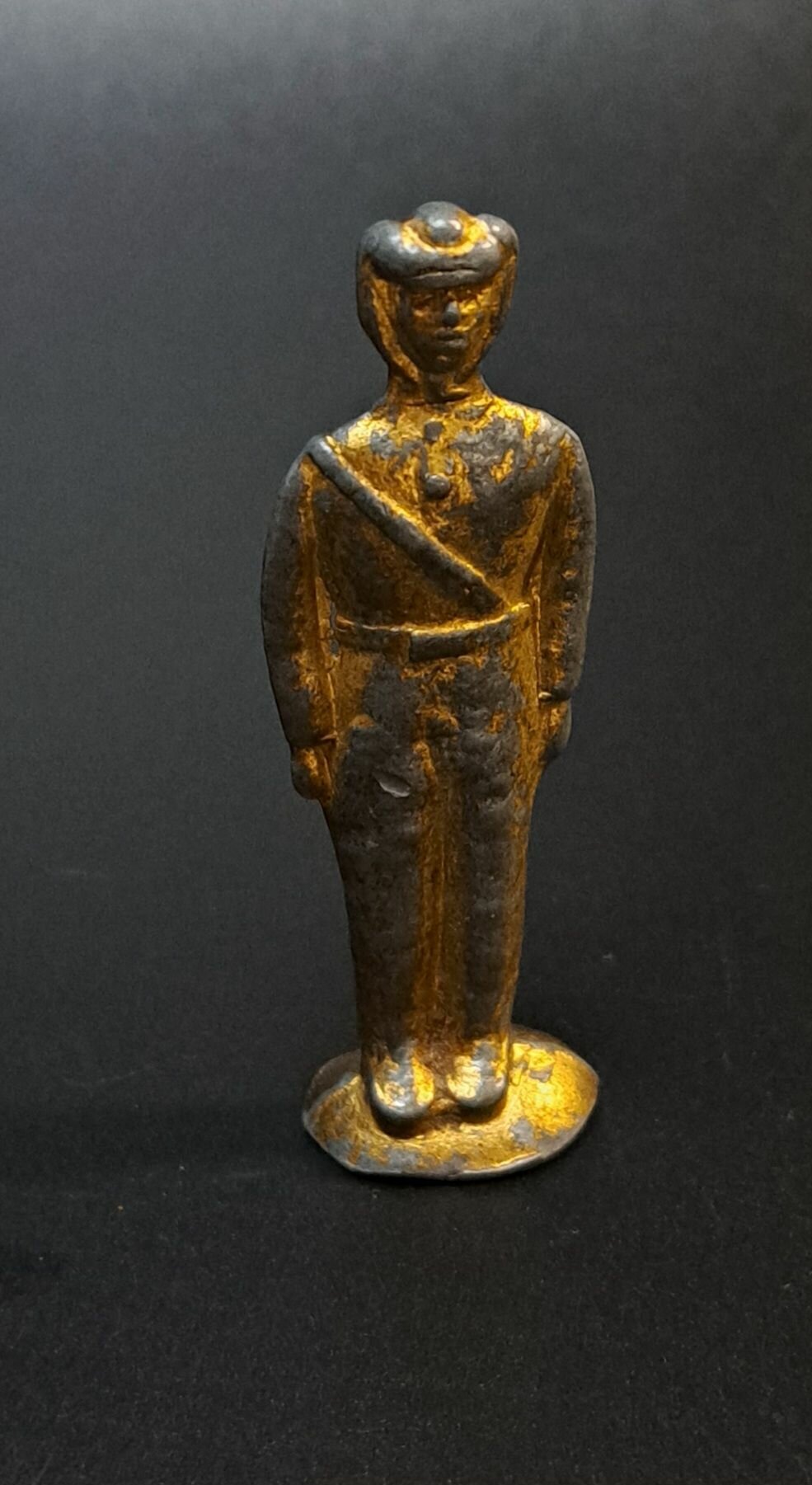 Оловянный солдатик "Танкист" СССР