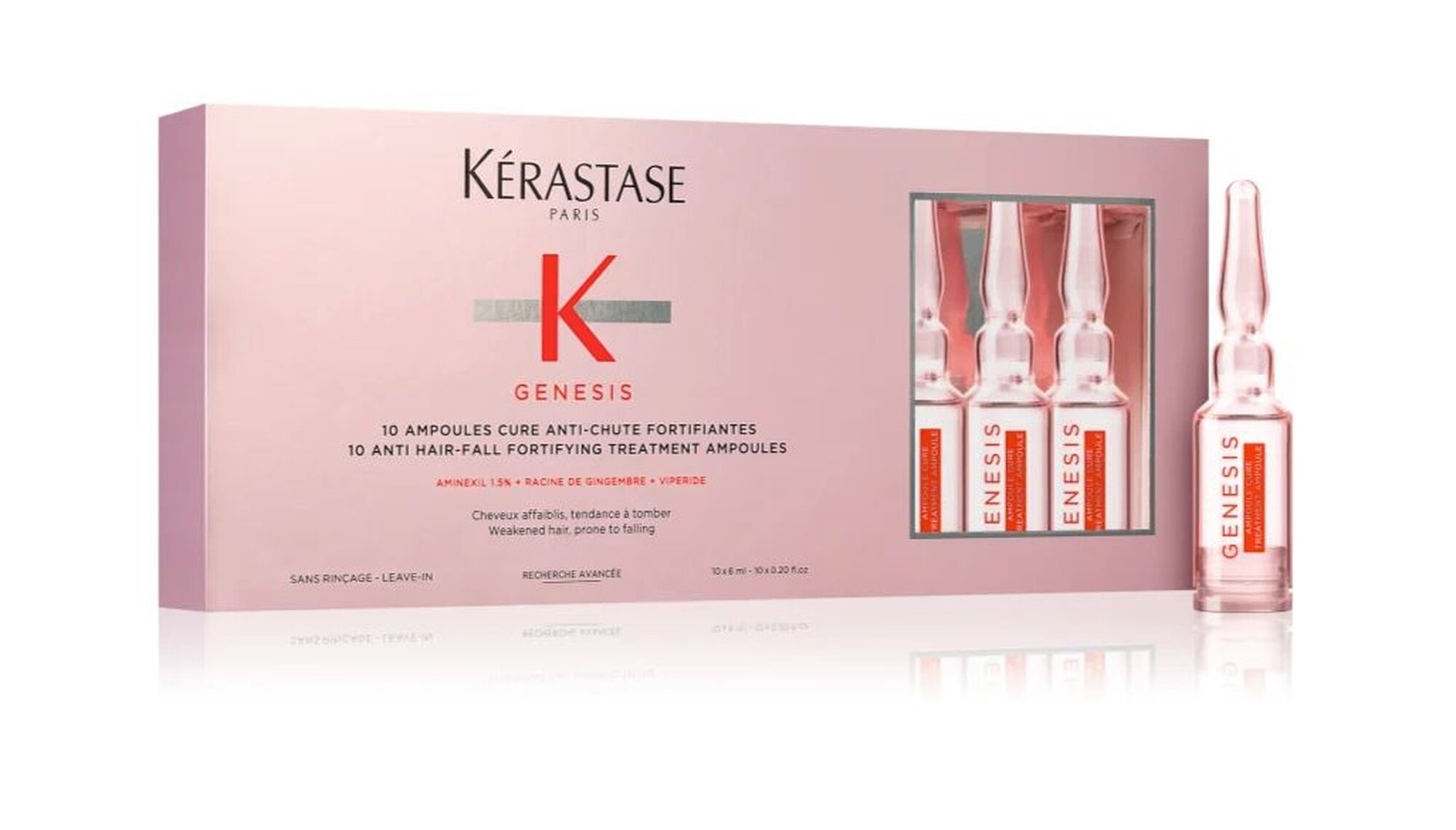 Kerastase Genesis Cure Anti-Chute Fortifiantes интенсивное лечение против выпадения волос 10 ампул