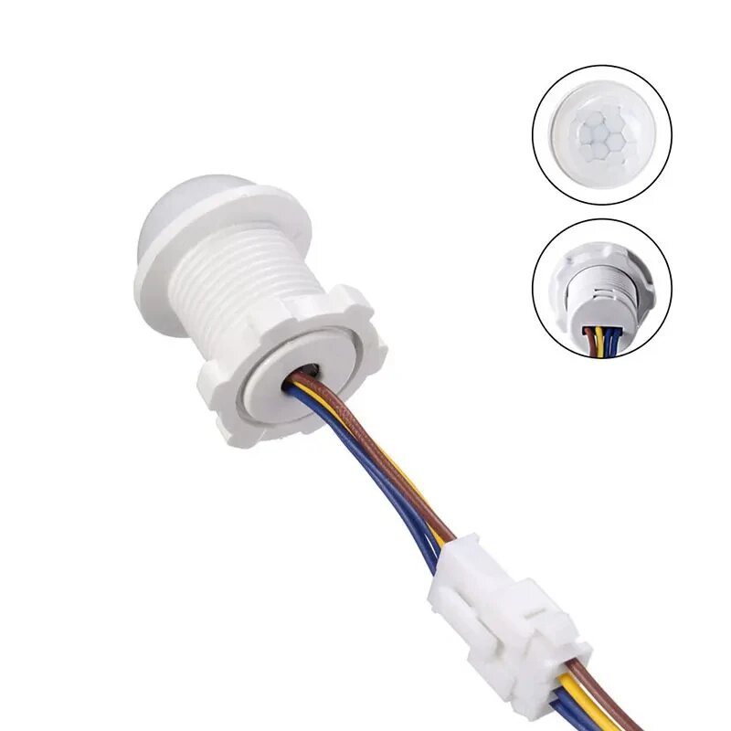 Комплект Из 6 Инфракрасных Датчиков Движения PIR 110В/220В