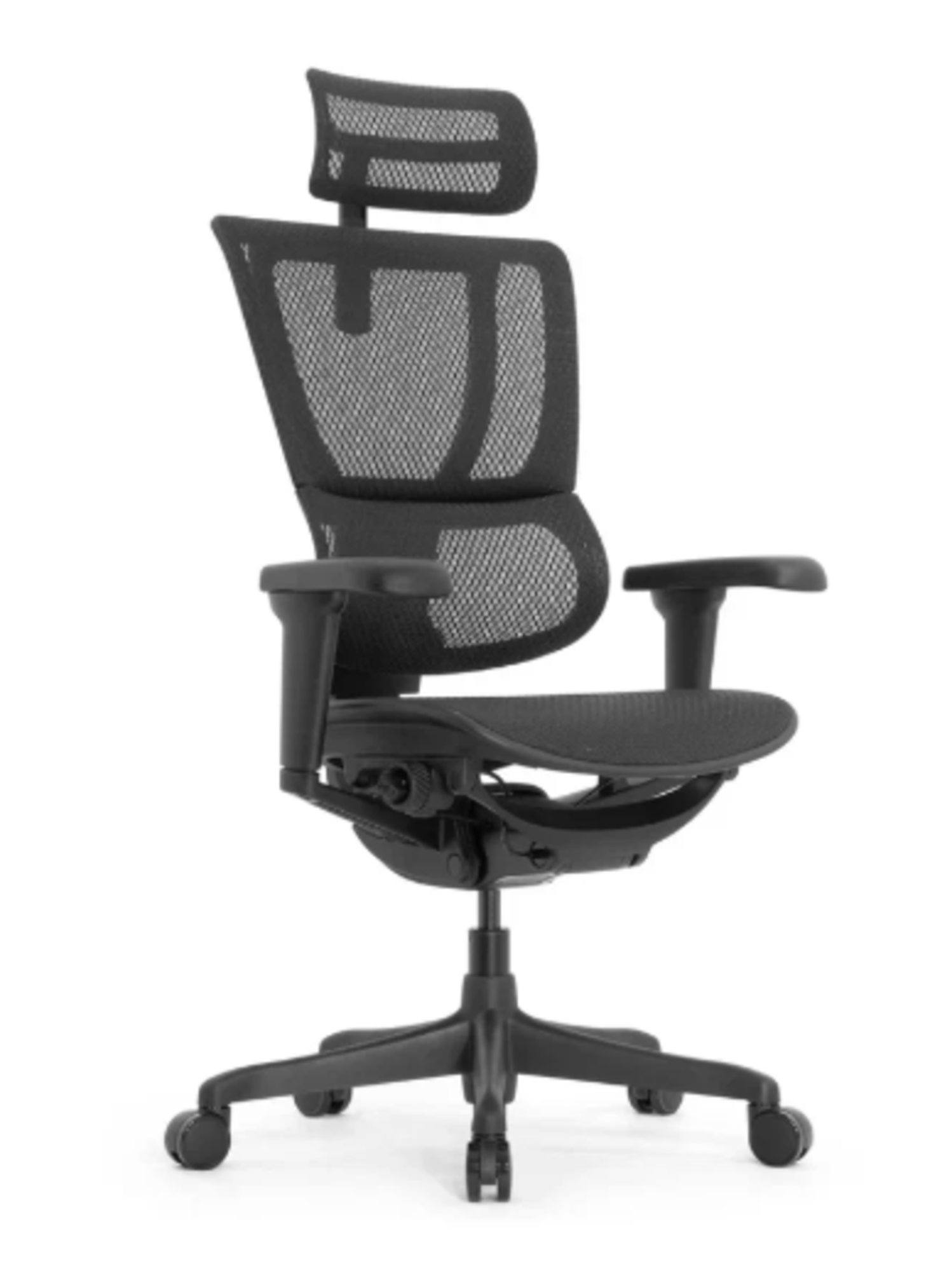 Кресло компьютерное FALTO IOO ULTRA (наклон вперед, сетка, цвет черный)