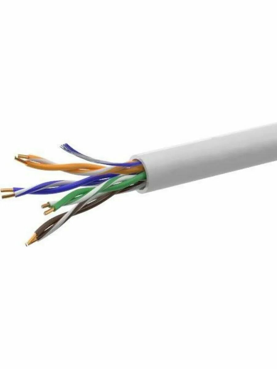 Кабель сетевой информационный NetOn 01-0302 кат.5E UTP 4 пары 24AWG PVC внутренний 305м серый