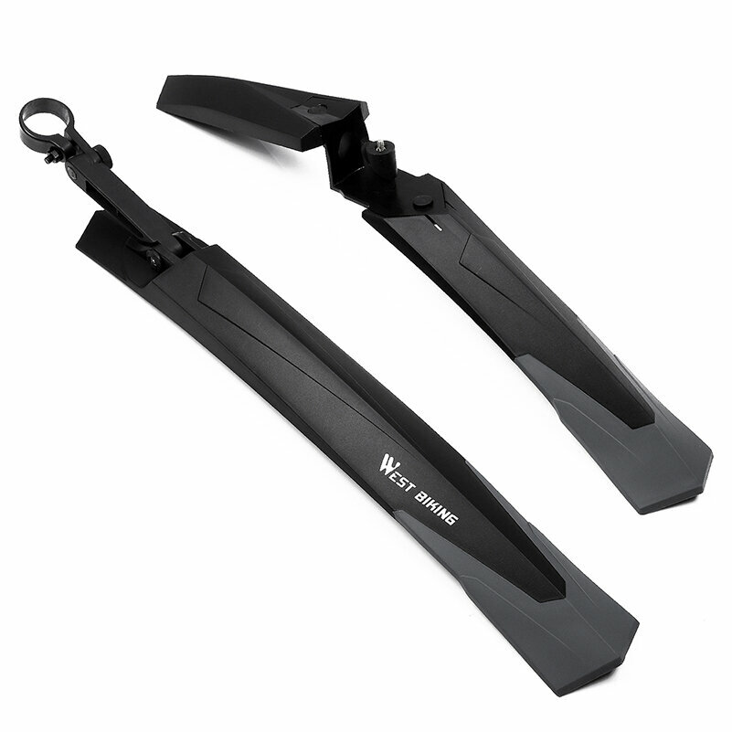 Комплект велосипедных крыльев West Biking, быстросъёмные, для защиты от воды и грязи