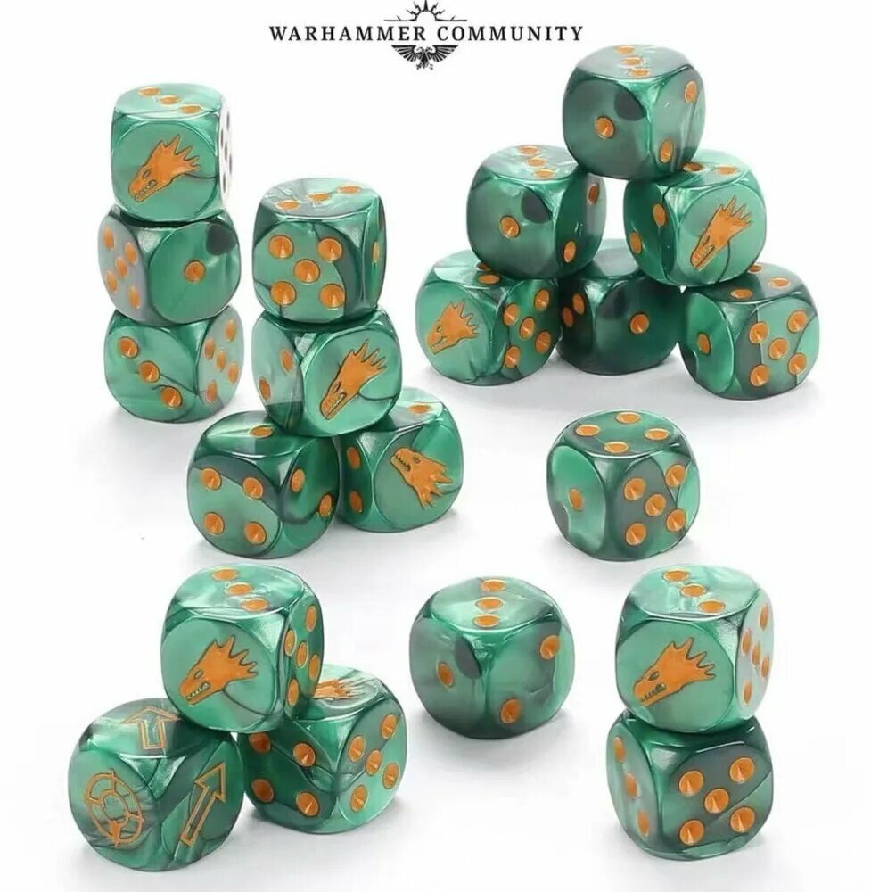 KyбиK Grand Alliance Destruction Dice22024Warhammer Age of Sigmar warhammer, dice, игральная кость