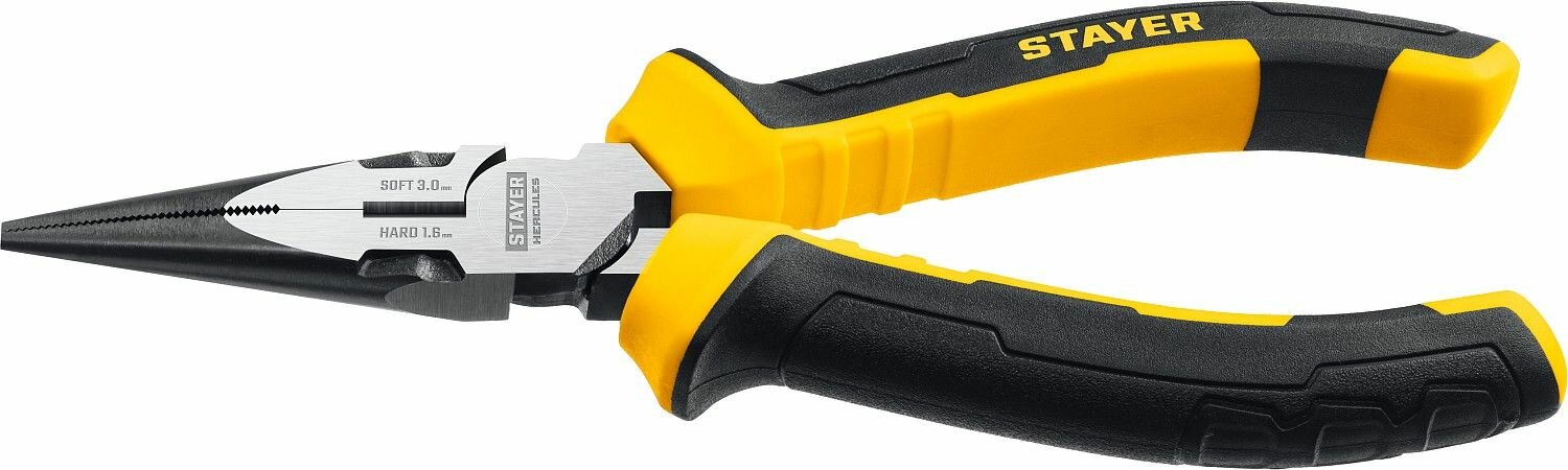 Тонкогубцы STAYER Hercules, 160 мм, высококачественная сталь 2203-3-16_z03