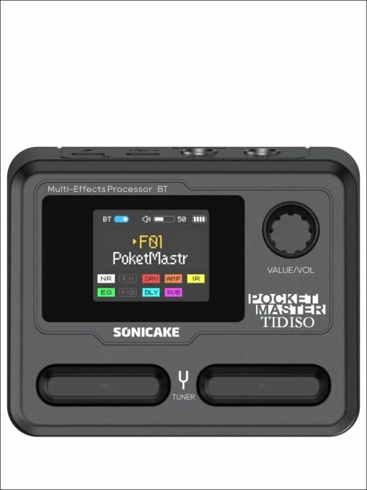 Pocket Master: Мини-процессор гитарных эффектов (100+)