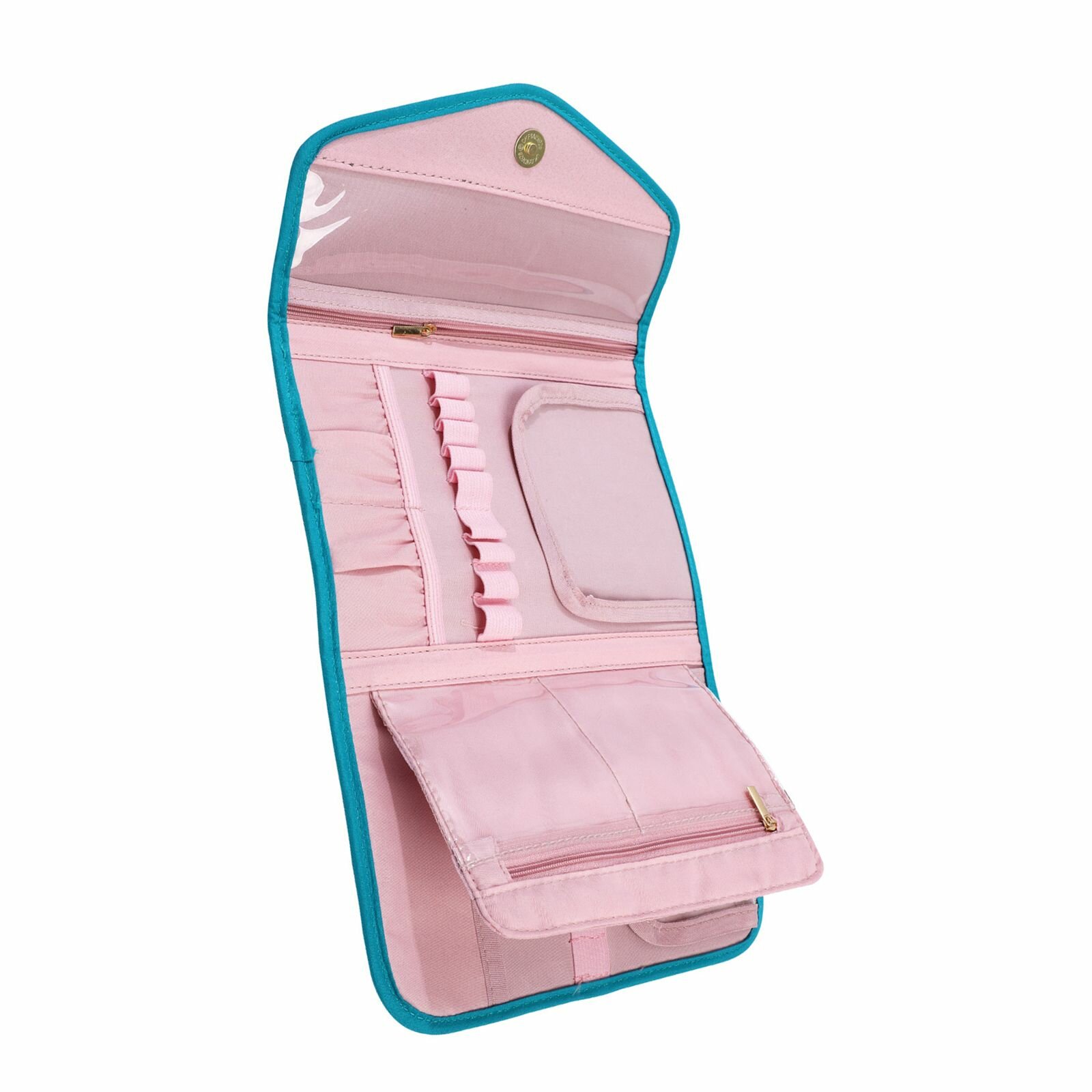 Универсальный чехол для спиц и крючков с органайзером хранения