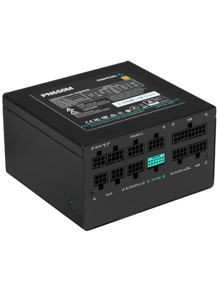 Блок питания PN650M R-PN650M-FC0B-EU 2x4+4 pin CPU 8 SATA